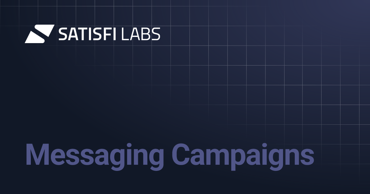 Messaging Campaigns | Resource Center