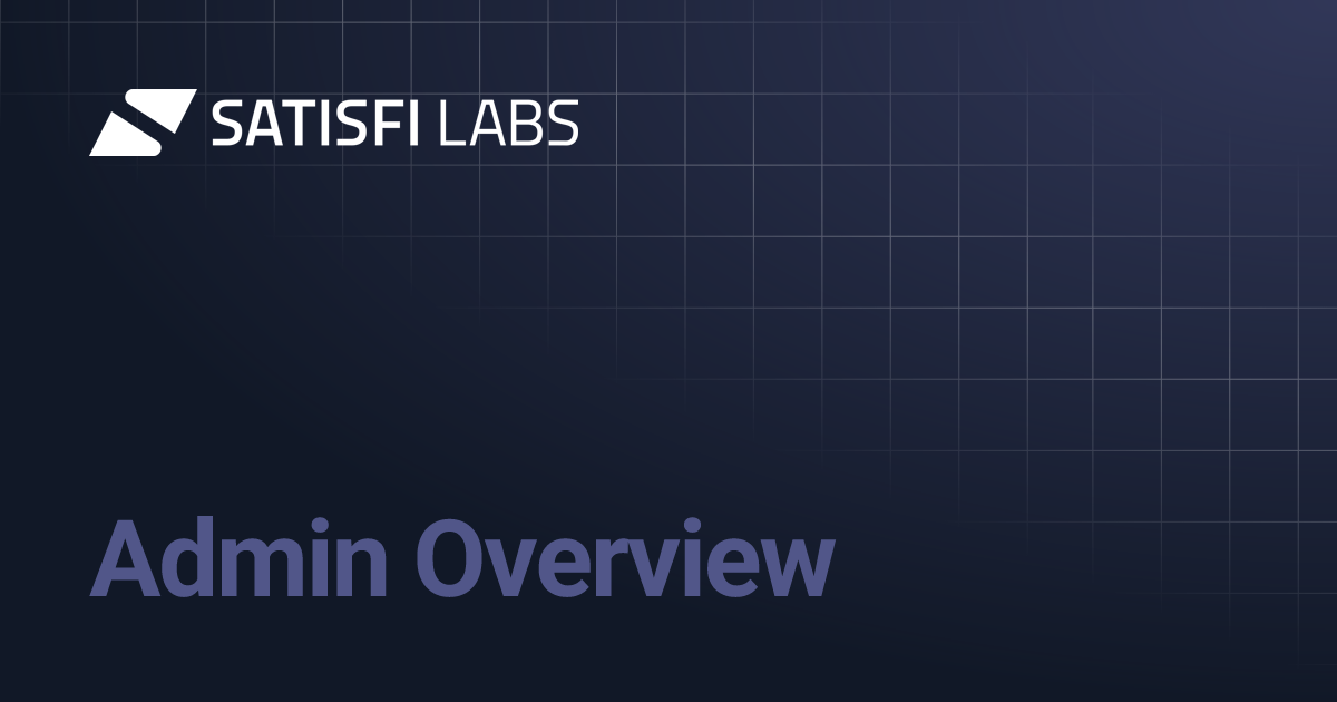 Admin Overview | Resource Center