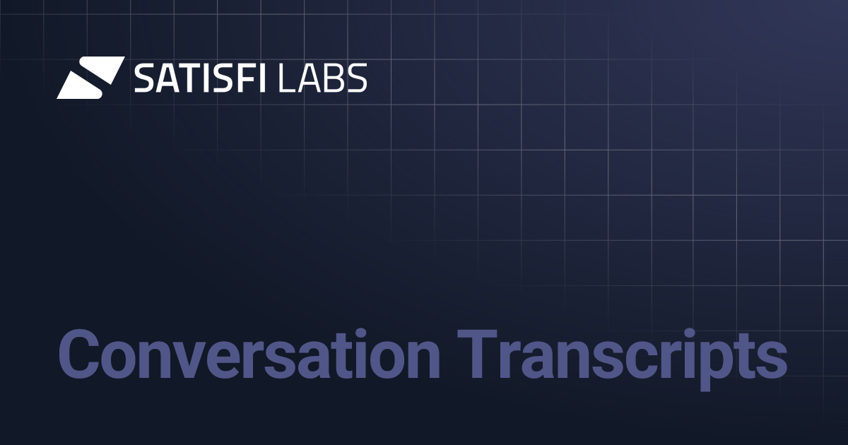 Conversation Transcripts | Resource Center