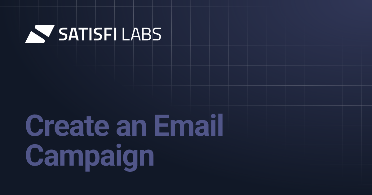 Create an Email Campaign | Resource Center