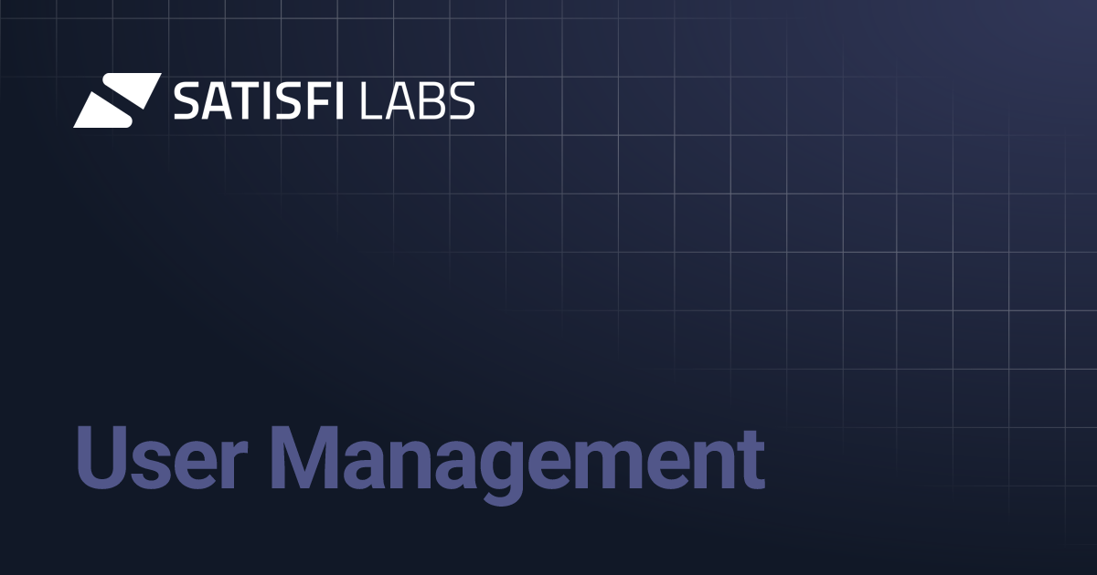 User Management | Resource Center