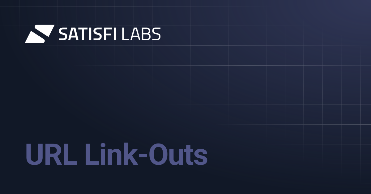 URL Link-Outs | Resource Center