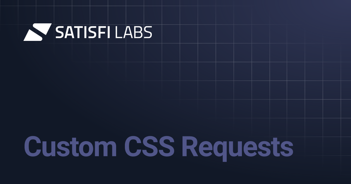 Custom Css Requests Resource Center 0336